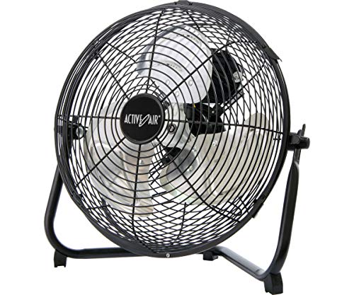 Active Air ACFV1012 HD Pedestal, 16" Fan, Black