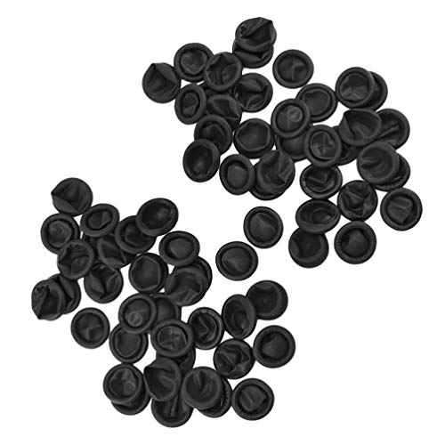 ARTIBETTER 100PCS Gel Finger Cover Silicone Finger Cots Finger Protector Thumb Cap Toe Fingertips Covers for Trigger Finger Finger Cracking Finger