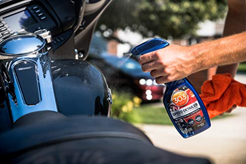 303 Speed Detailer - For All Exterior Automotive Surfaces - Instantly Shines And Protects Paint - Cleans Between Washes - UV Protection, 16 fl. oz. (30216CSR) Packaging May Vary
