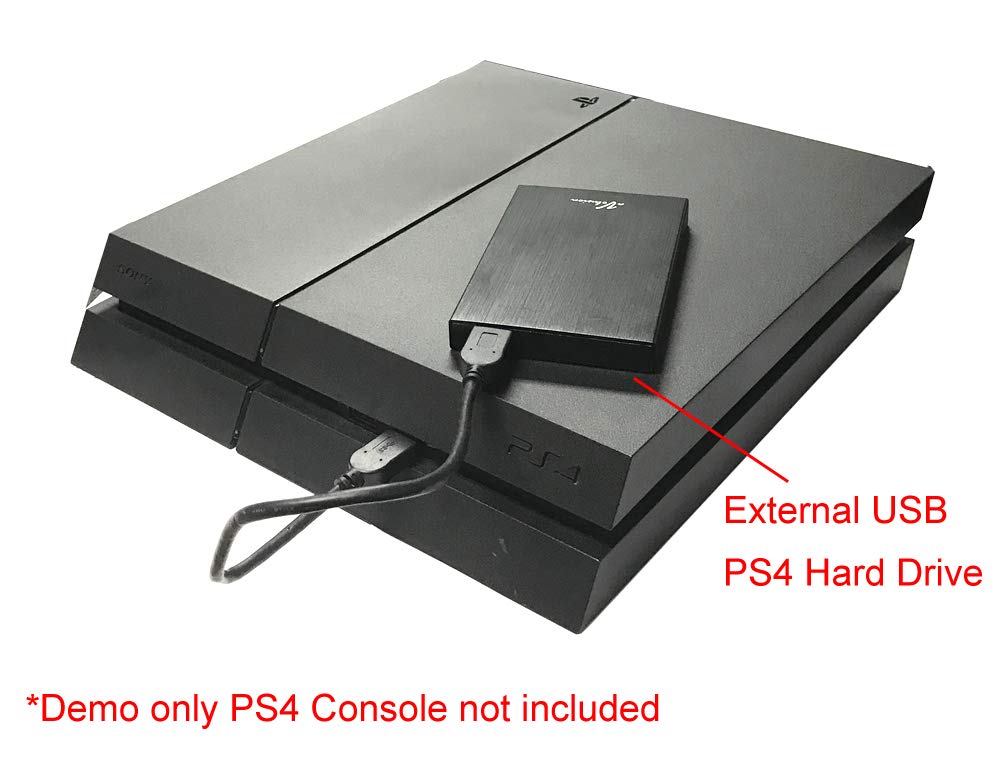 Avolusion HD250U3 320GB USB 3.0 External Gaming Hard Drive (for PS4, Pre-formatted) - 2 Year Warranty