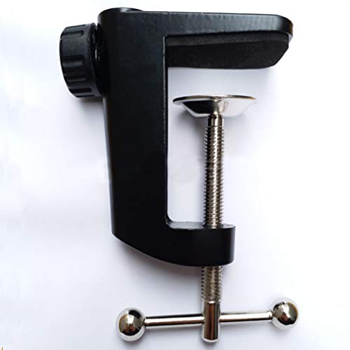 ARTIBETTER C Shape Desk Table Mount Clamp For Microphone Mic Suspension Boom Scissor Arm Stand Holder with Adjustable Screw