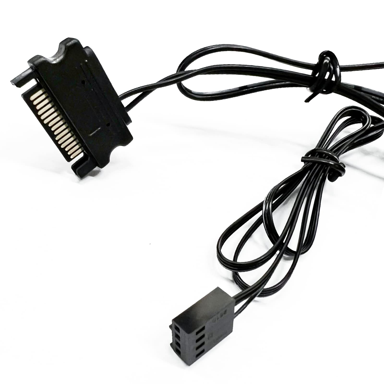novonest 1-to-7 PWM 4PIN SATA PWM Fan Hub/Splitter for CPU Cooler Case Cooling Fan 4-Pin & 3-Pin Fans Cooling,FH07