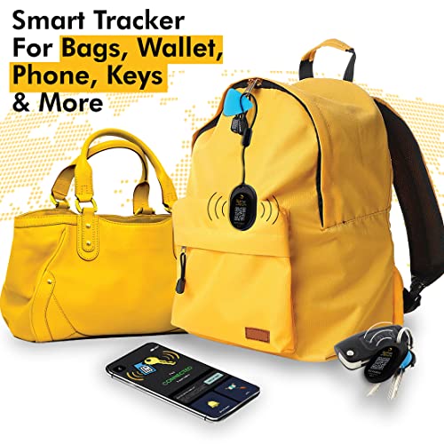 Dolphin Smart Tracker, Android and iOS Compatible, Alternative to GPS Tracker for Locating Valuables Within Approximate Distance, Bluetooth Luggage Tracker and Key Finder, 2 Pieces, Black - tag8