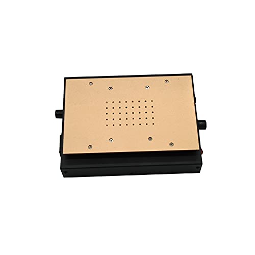 110V US Plug LCD Screen Separator Machine, 2 in 1 7Inch Screen Repair Separating Tool Touch Screen Glass Lens Removal Heating Plate for Cellphone Repair with Vacuum-Pump for iPhone Samsung Refurbish