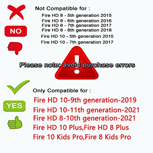 5A Fast USB C 10Ft-2Pack Extra Long Charging Cable for Charging New Fire HD 10 10Plus 9th-11th Gen 2019-2021,Fire HD 8 8Plus 10th Gen-2020,Fire HD7 2022,Paperwhite 11th Gen 2021,Kids Edition,Kids Pro
