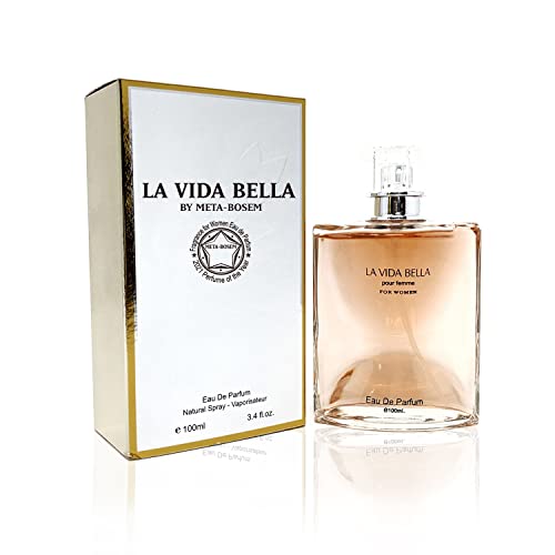 META-BOSEM Mon AMour Bella Passione, Eau de Parfum Spray for Women, Seductive Scent, Daytime and Casual Use, for all Skin Types, a Classic Bottle, 100 Ml / 3.4 Fluid Ounce