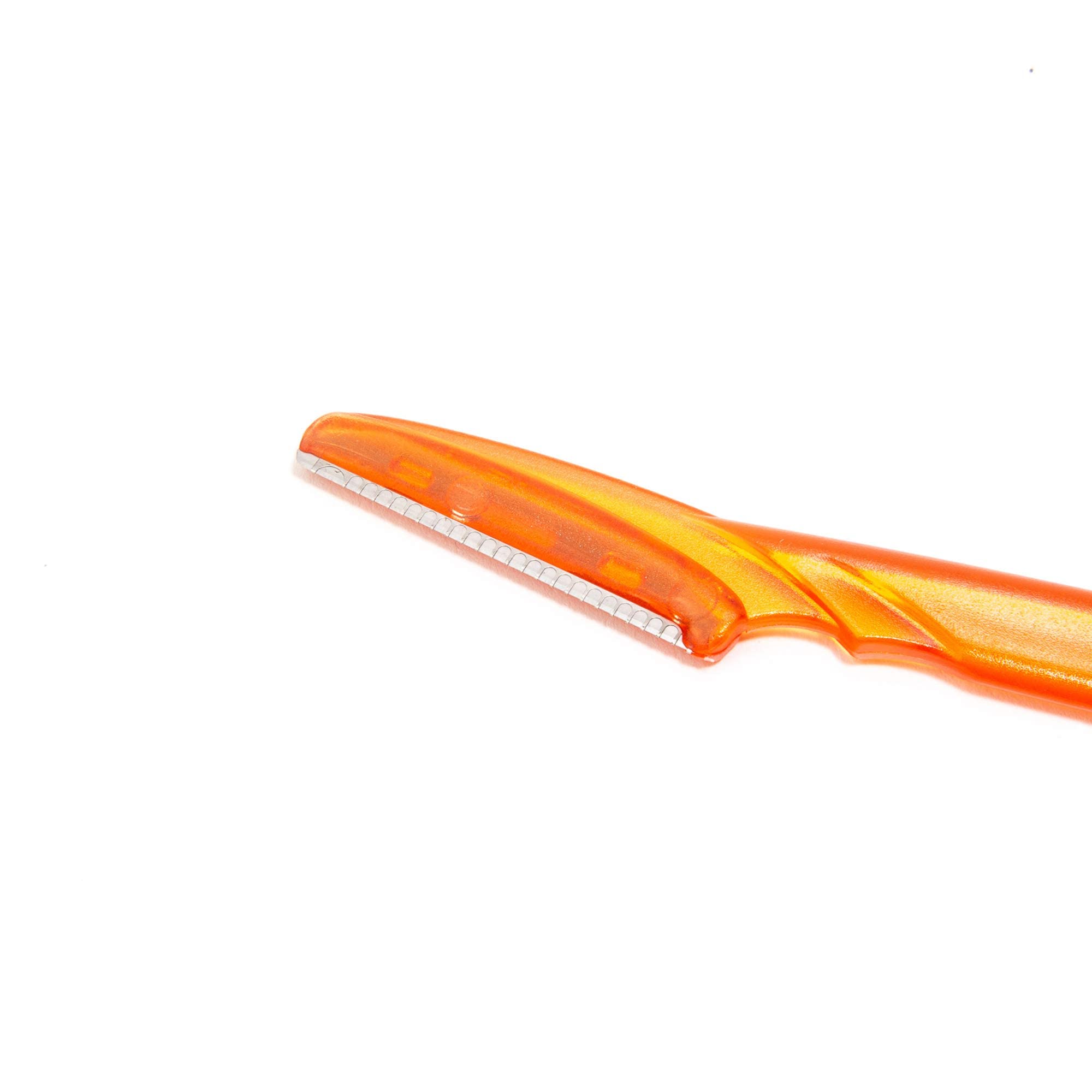 Almost Famous Face Exfoliator Beauty Razors For Face Hair Removal for Women, Orange (Pack of 6)