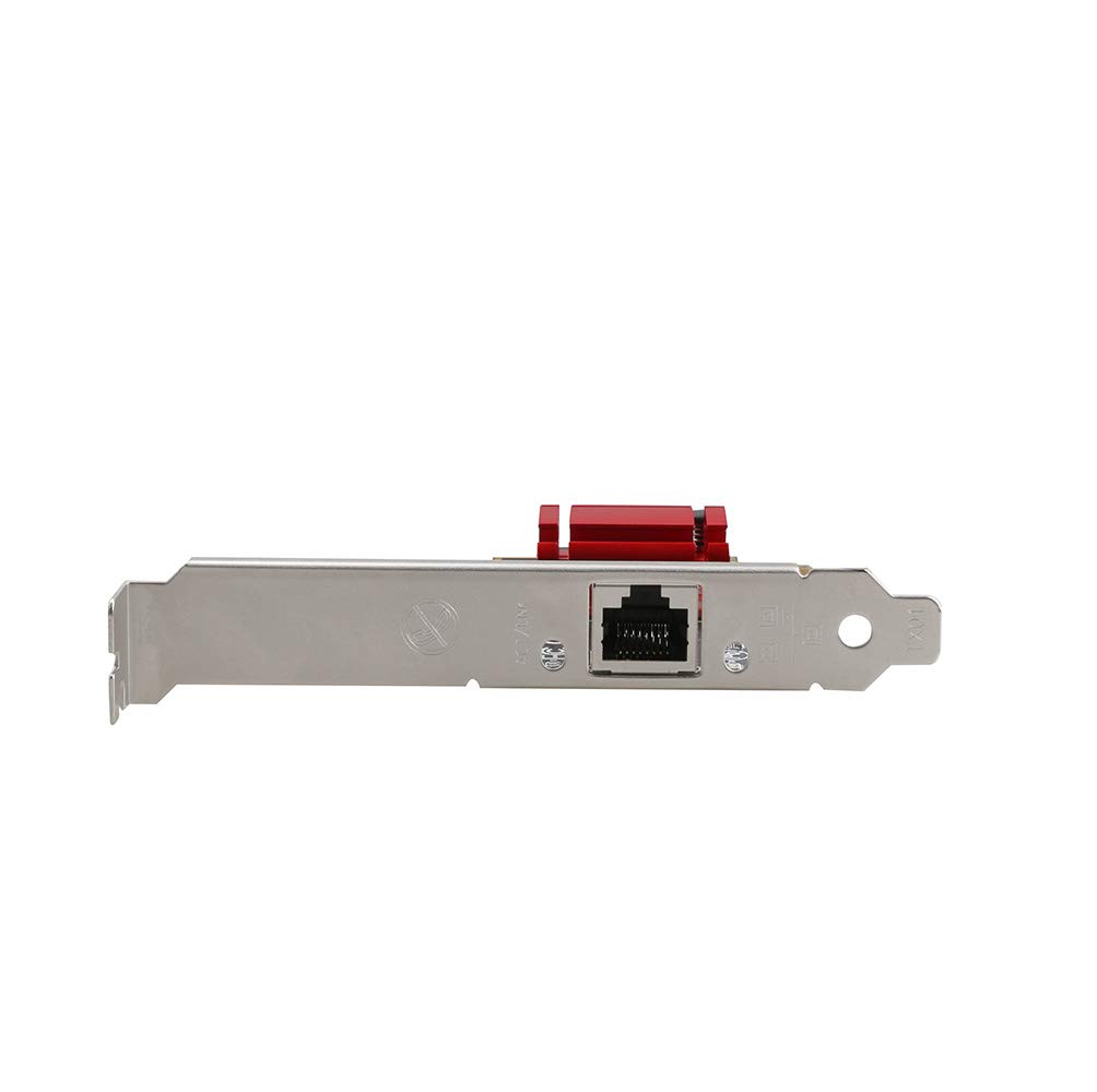 2.5GBase-T PCIe Network Adapter RTL8125B 2500/1000/100Mbps PCI Express Gigabit Ethernet Card RJ45 LAN Controller Support PXE for Windows/Linux/MAC with Low Profile