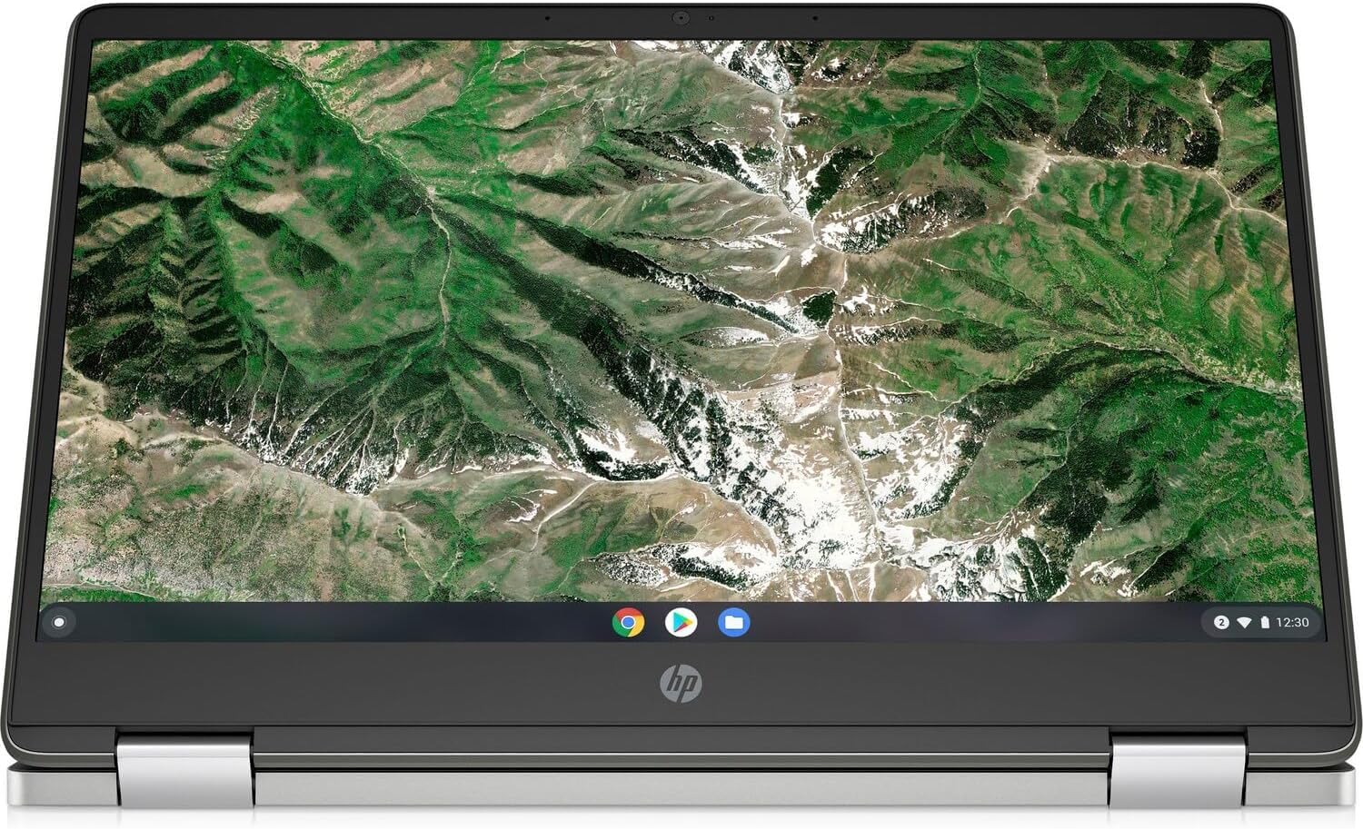 HP Chromebook x360 14-inch FHD Laptop , Pentium Silver N5030 4GB RAM, 64GB eMMC Computer Storage, 2-in-1 Touchscreen Notebook Tablet, Chrome OS, 14a-ca0097nr, Natural Silver (Renewed)