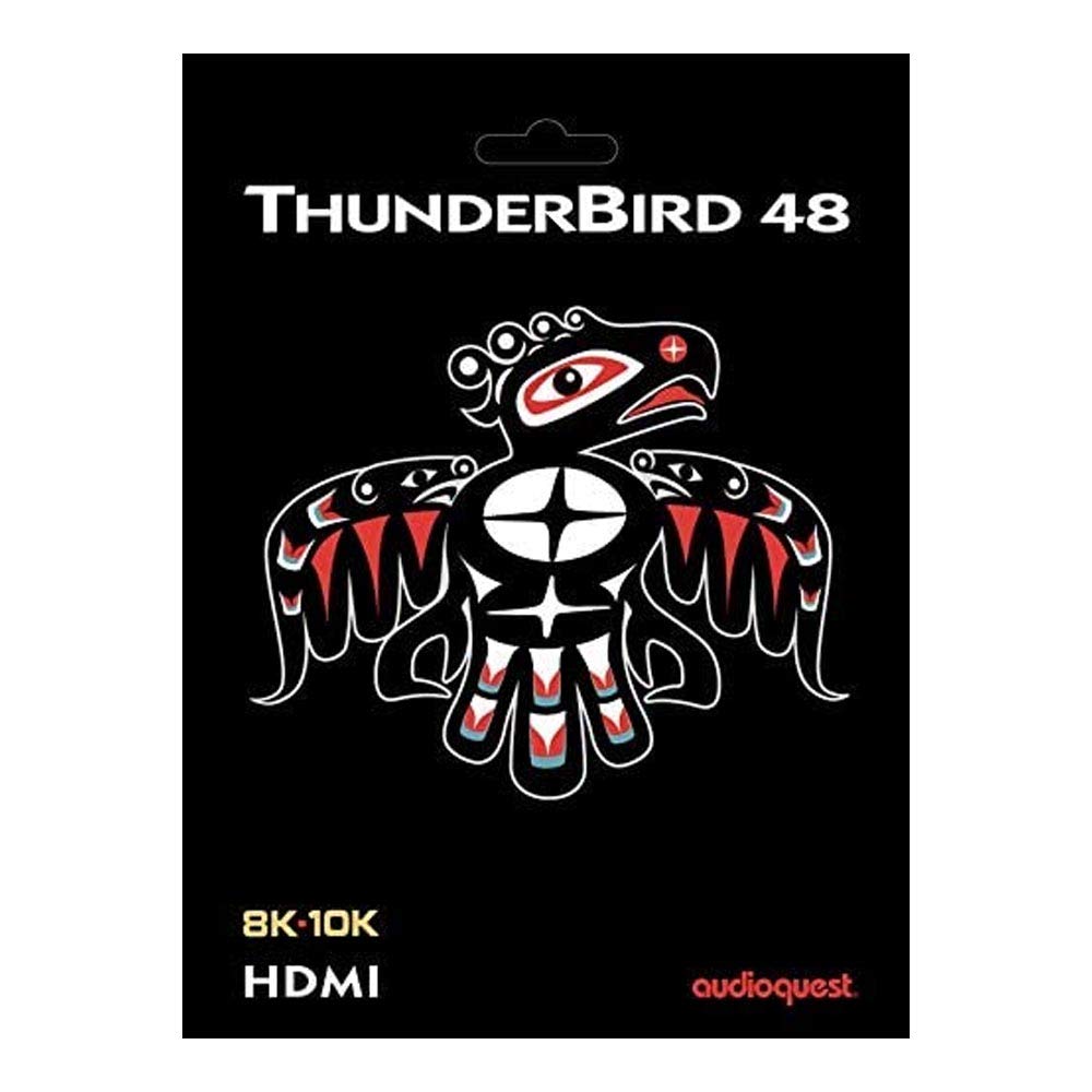 AudioQuest Thunderbird 48 0.75m 8K-10K 48Gbps HDMI Cable (2.5ft)