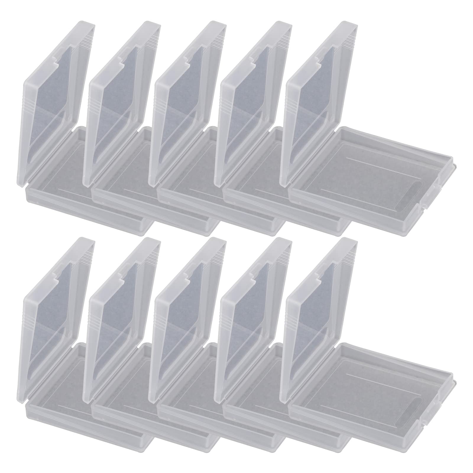 10Pcs Clear GBC Game Card Cartridge Case Protective Storage Box Case Cover for Nintendo Game Boy Color GBC