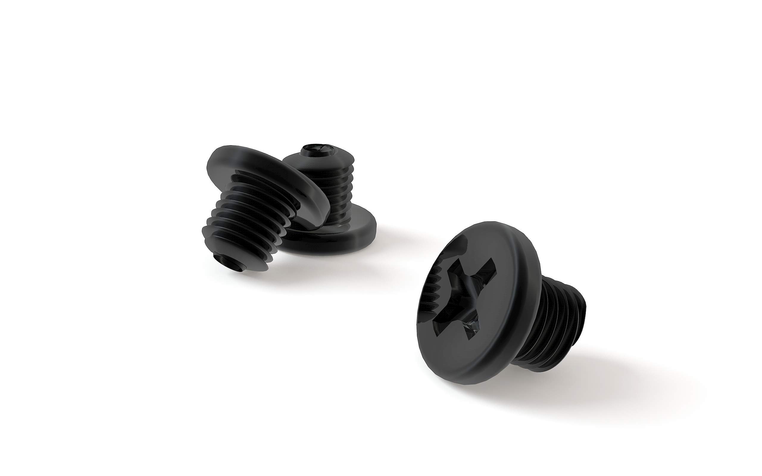 12x Replacement Black Philips Drive Laptop Screws M2.5X2.5mm Screw M2.5X2.5L PM2.5X2.5 lot