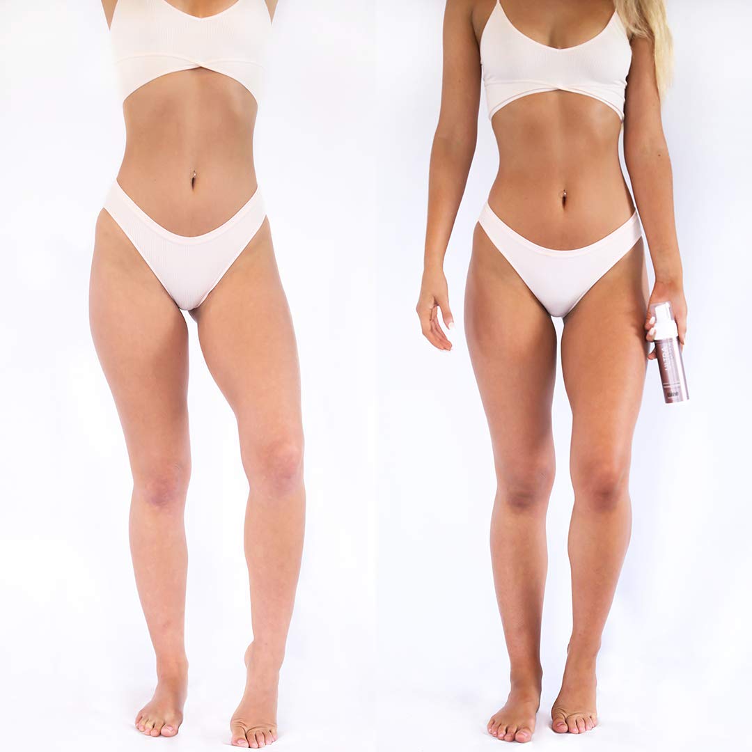 MineTan Ultra Dark Self Tanning Foam | Bronze Collection - Best Fake Tanner Mousse for a Deep Instant Bronzing Glow, 1 Hour Express, Face & Body, Ultra Hydrating Formula, Coconut Scented, 6.7 Fl Oz