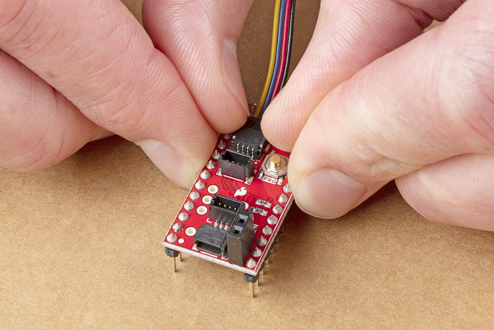 SparkFun Qwiic Shield Compatible with Teensy (not Included) - 4.0, 3.2, or LC Footprint Compatible - 3.3V