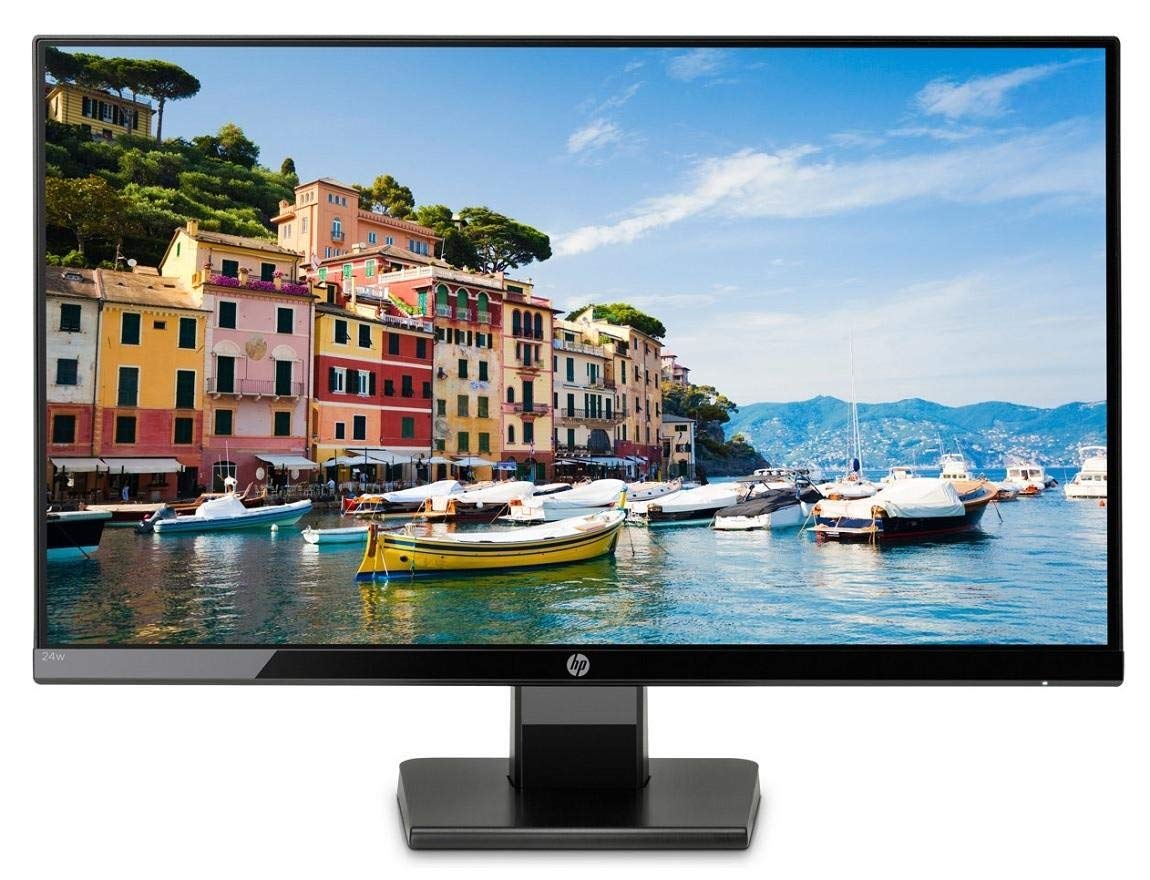 2019 New HP - 27w 27" IPS 1920 x 1080 LED FHD Monitor, 16:9 Aspect Ratio, 178° Horizontal and Vertical Viewing Angles, VGA and HDMI inputs, 10,000,000:1 Contrast Ratio, Black (Renewed)