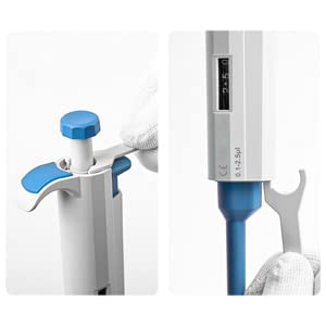 LARKSCI Micropipette 0.1-2.5ul Volume Adjustable Pipettor Accuracy Volume Micro Pipette Single Channel