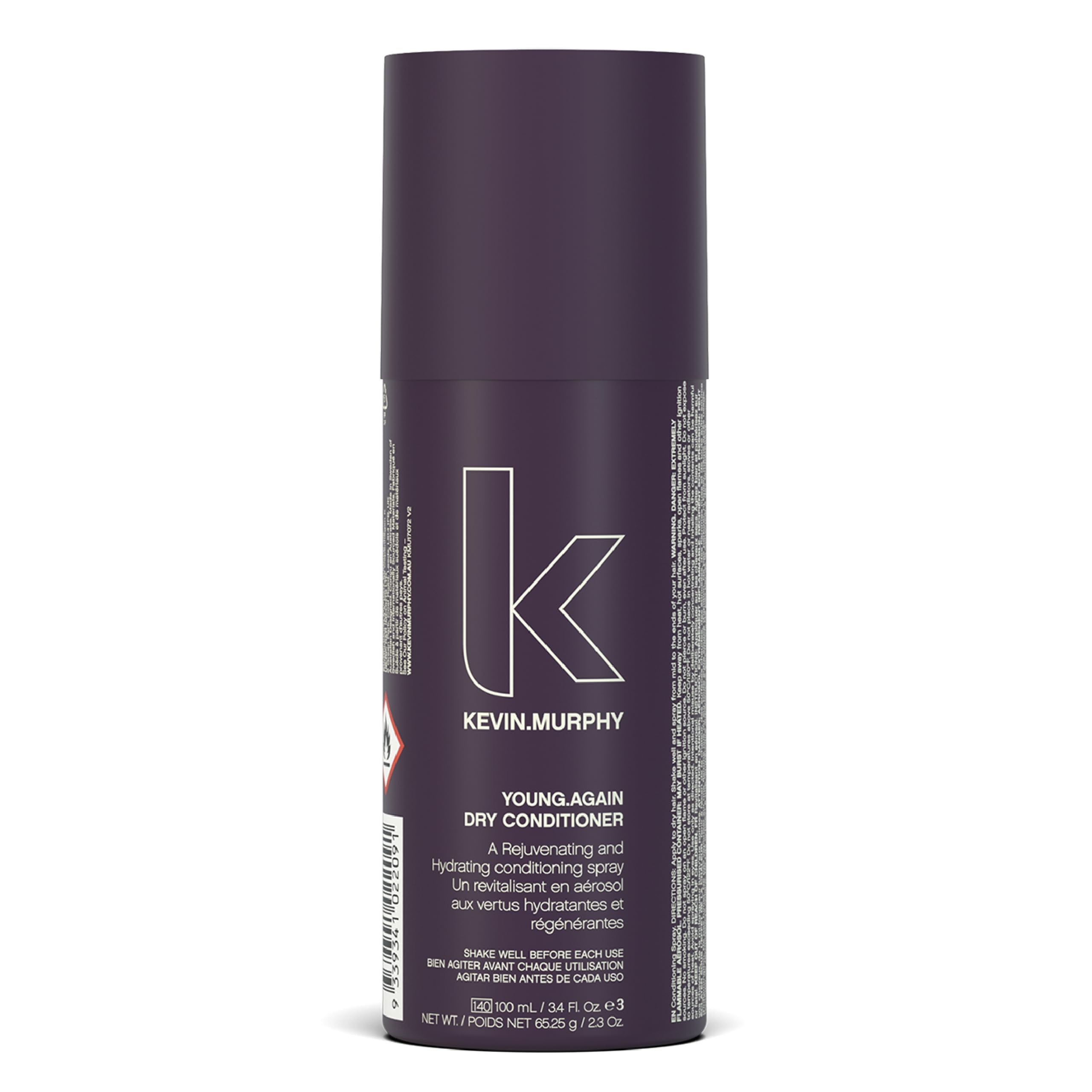 KEVIN.MURPHY YOUNG.AGAIN Dry Conditioner - Adds Moisture to Dry Hair - For Dry & Coloured Hair - Hair Care Spray - Detangling Dry Conditioner - 100 mL / 3.4 fl oz