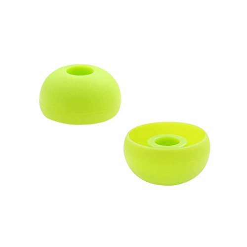 ALXCD Ear Tips for PB3 Powerbeats 3 Headphone, SML 3 Sizes 6 Pair Silicone Replacement Earbud Tips & 2 Pair Double Flange Ear Tips, Fit for Beats Powerbeats2 Pb3 [8 Pair](Green)