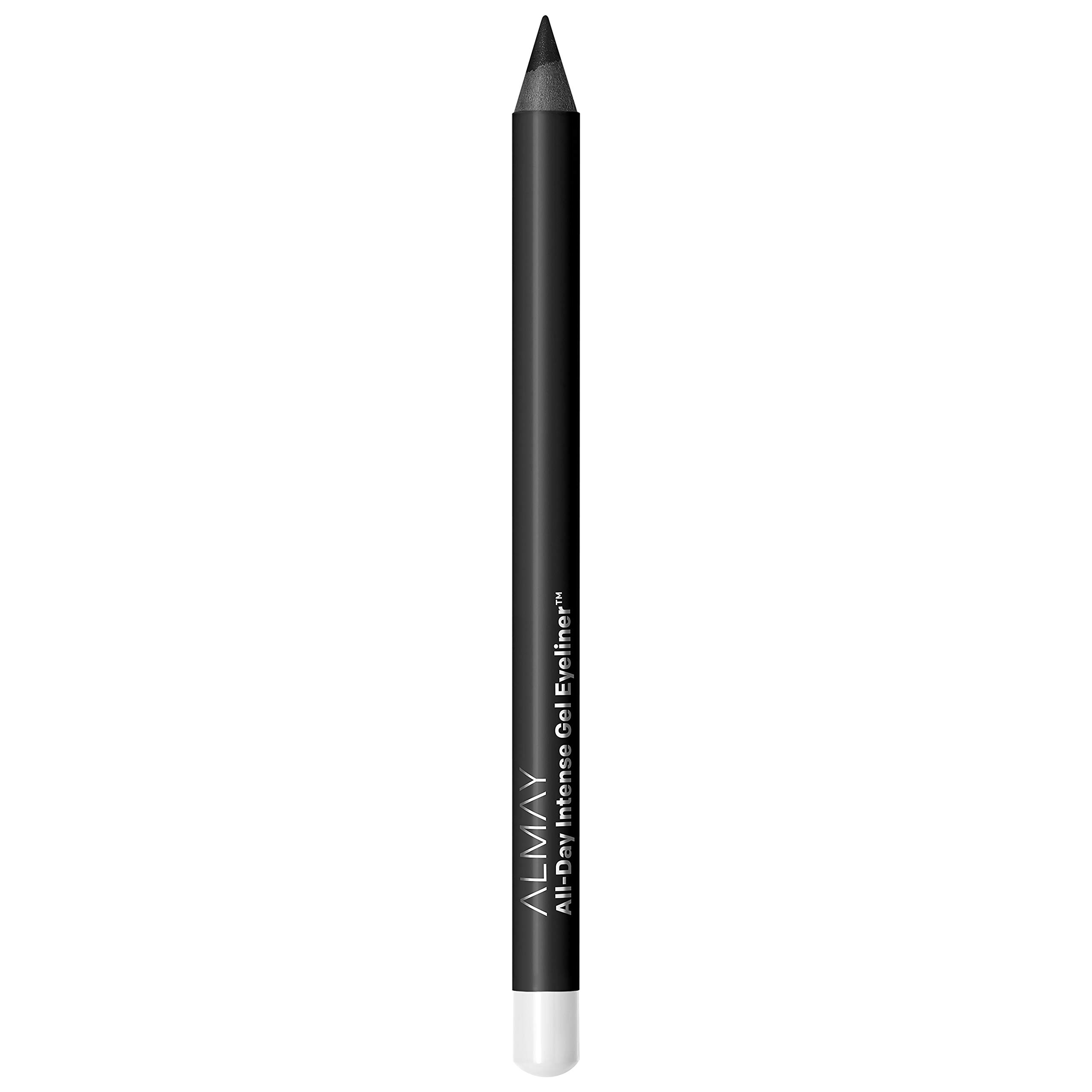 Almay Gel Eyeliner, Waterproof, Fade-Proof Eye Makeup, Easy-to-Sharpen Liner Pencil, 110 Rich Black, 0.045 Oz