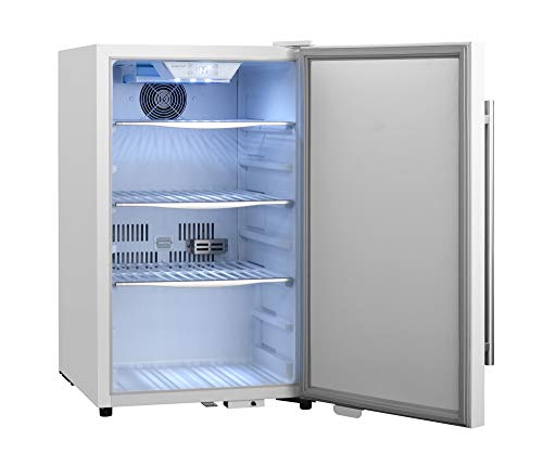 EdgeStar 20 Inch Wide 4.3 Cu. Ft. Medical Refrigerator with Temperature Alarm and Safety Lock