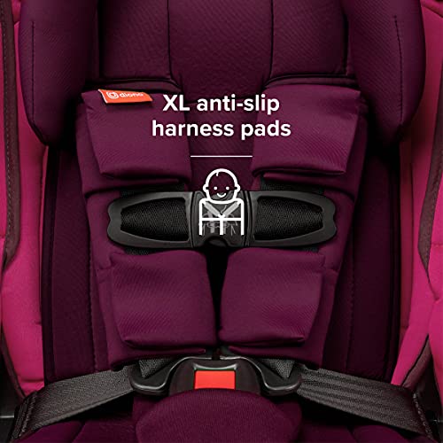 Diono Radian 3RX 3-in-1 Rear and Forward Facing Convertible Car Seat, Adjustable Head Support & Infant Insert, 10 Years 1 Car Seat Ultimate Safety and Protection, Slim Fit 3 Across, Pink Blossom