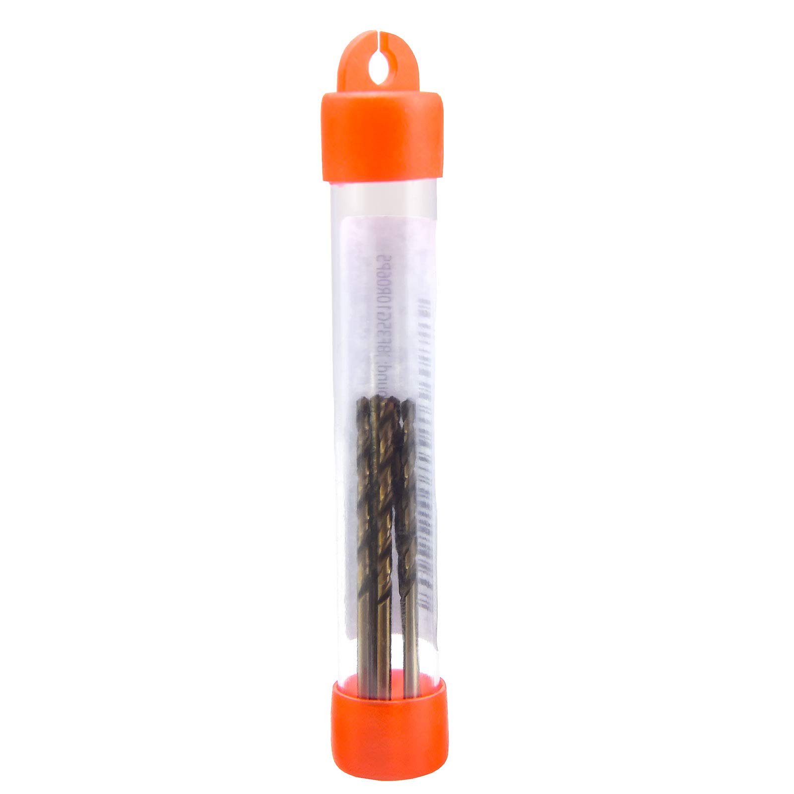 MAXTOOL No.25 5pcs Identical Jobber Length Drills Dia 0.1495" HSS M35 Cobalt Twist Drill Bits Wire Gauge Numbered Golden Straight Drill; JBN35G10R25P5
