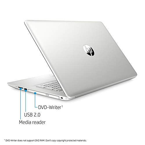 HP Flagship 2020 17 Laptop Computer 17.3" HD+ Anti-Glare Display 10th Gen Intel Quad-Core i5-1035G1 (Beats i7-8550U) 16GB DDR4 512GB SSD DVD Webcam Intel UHD Graphics Win 10 + HDMI Cable