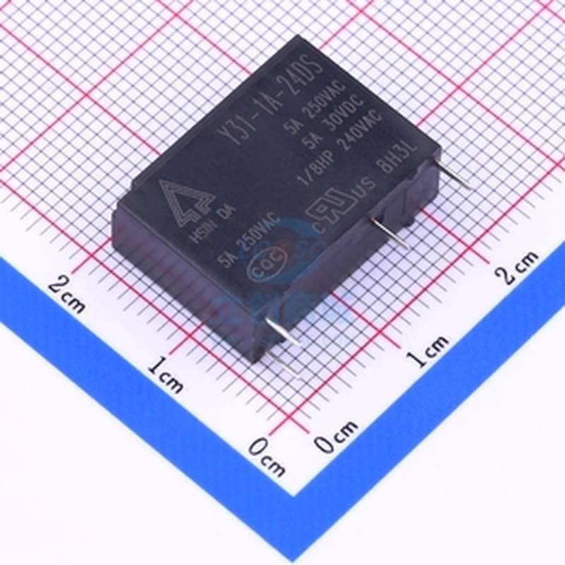10 Pcs Power Relay Y31-1A-24DS Plug-in Y31-1A-24DS