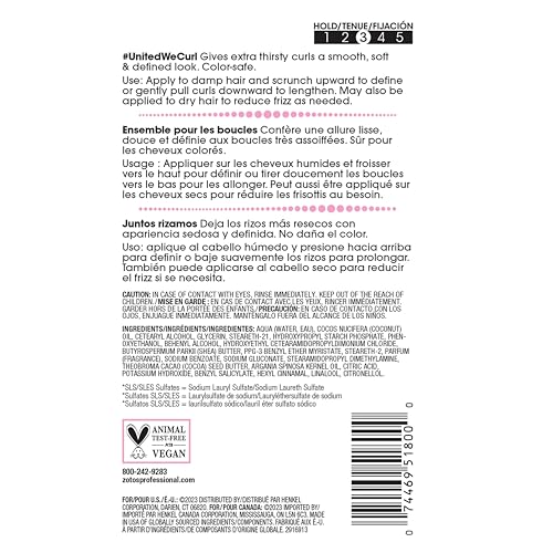 ALL ABOUT CURLS Smoothing Cream | Controllable Definition | Define, Moisturize, De-Frizz | All Curly Hair Types | Vegan & Cruelty Free | Sulfate Free | 5.1 Fl Oz