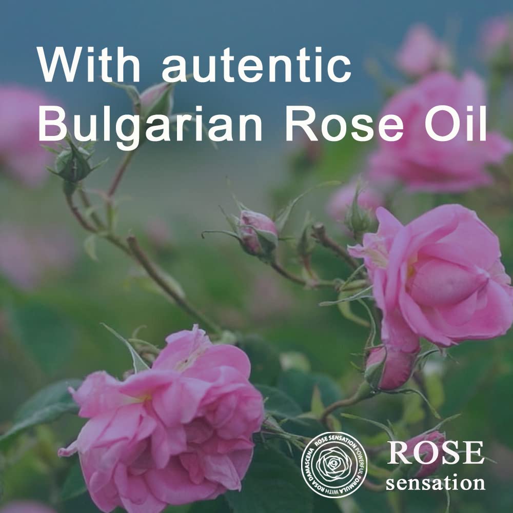 Rose Sensation Shampoo, 10 oz - Natural Moisturizing Hair Care for Strength & Growth