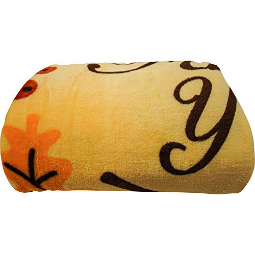 Infinity Republic It's Fall Y'all Holidays Super Plush Blanket - 50x60 Soft Throw Blanket - Perfect for Cuddle Season & Holiday Gifts!