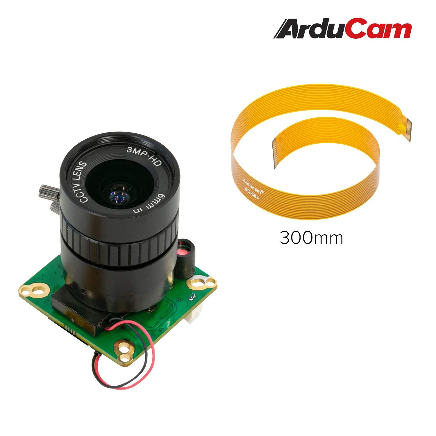 Arducam Day and Night Vision IMX477 HQ Camera for Jetson Orin NX/AGX Orin, 12MP Automatic IR-Cut Switching for All-Day Image