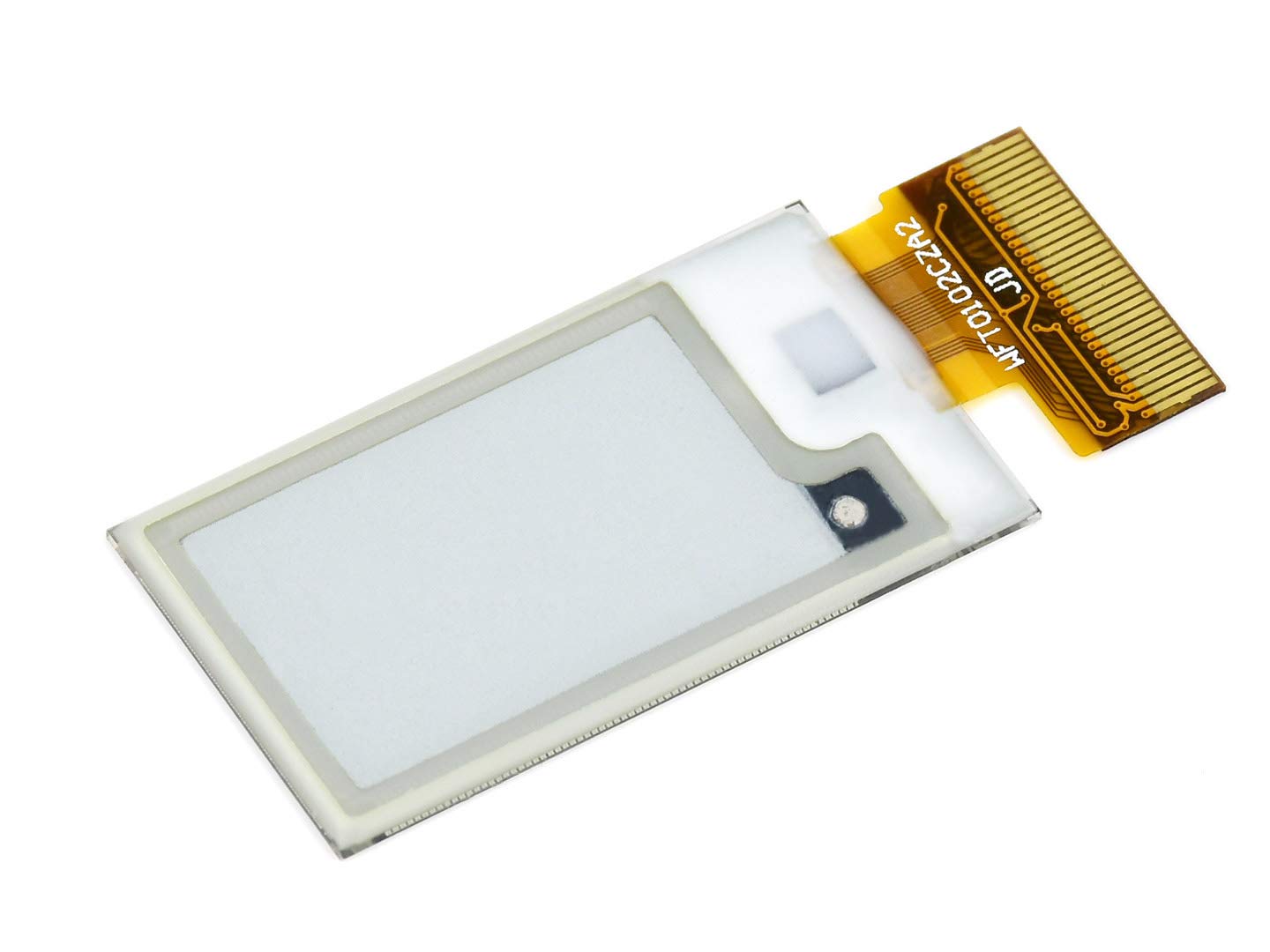 waveshare 1.02inch E-Ink Raw Display Compatible with Raspberry Pi 4B/3B+/3B/2B/B+/A+/Zero/Zero W/WH/Zero 2W Series Boards 128×80 Resolution with SPI Interface Without PCB Supports Partial Refresh