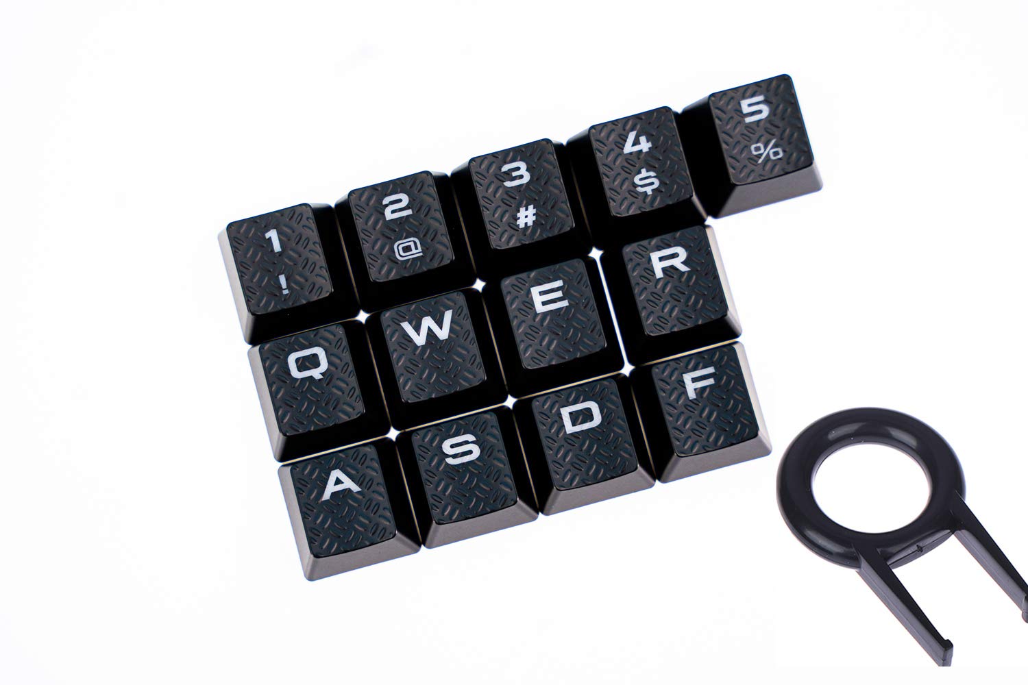 13 Keys Non-Slip Backlit keycaps Gaming Performance FPS MOBA Key Caps OEM Profile for Corsair K70 RGB K95 K65 K68 K63 K100 Mechanical Gaming Keyboards DIY Replace (Black)