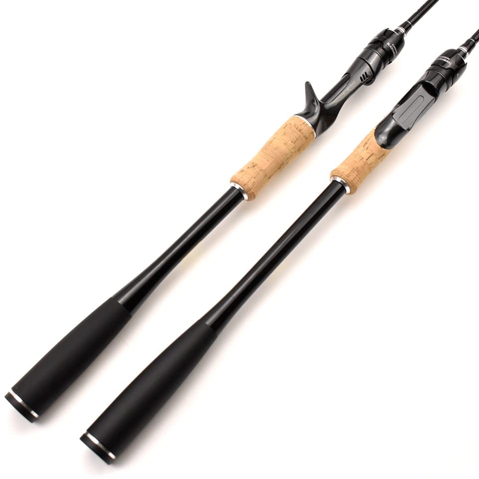 1.83M Fishing Rod M Power Solid Tips Carbon Lure Rod Spinning/Casting 4-28g Lure Weight Professional Pikes Fish Trout Rod ( Color : Casting Rod )