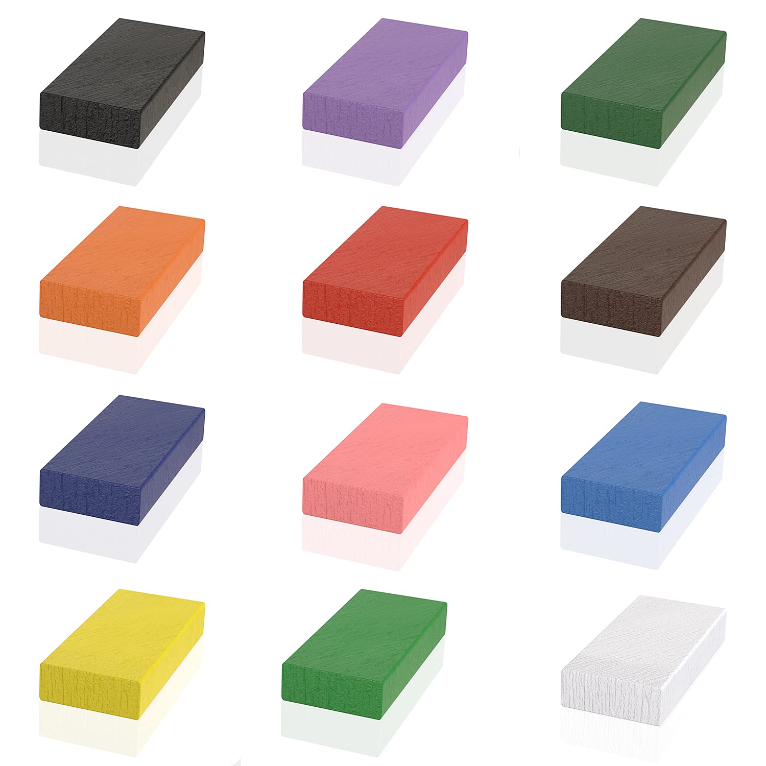 120pcs Bulk Dominoes, Wooden Domino Blocks, for Kids Birthday Kids Racing Toy Game, Building and Stacking Toys.