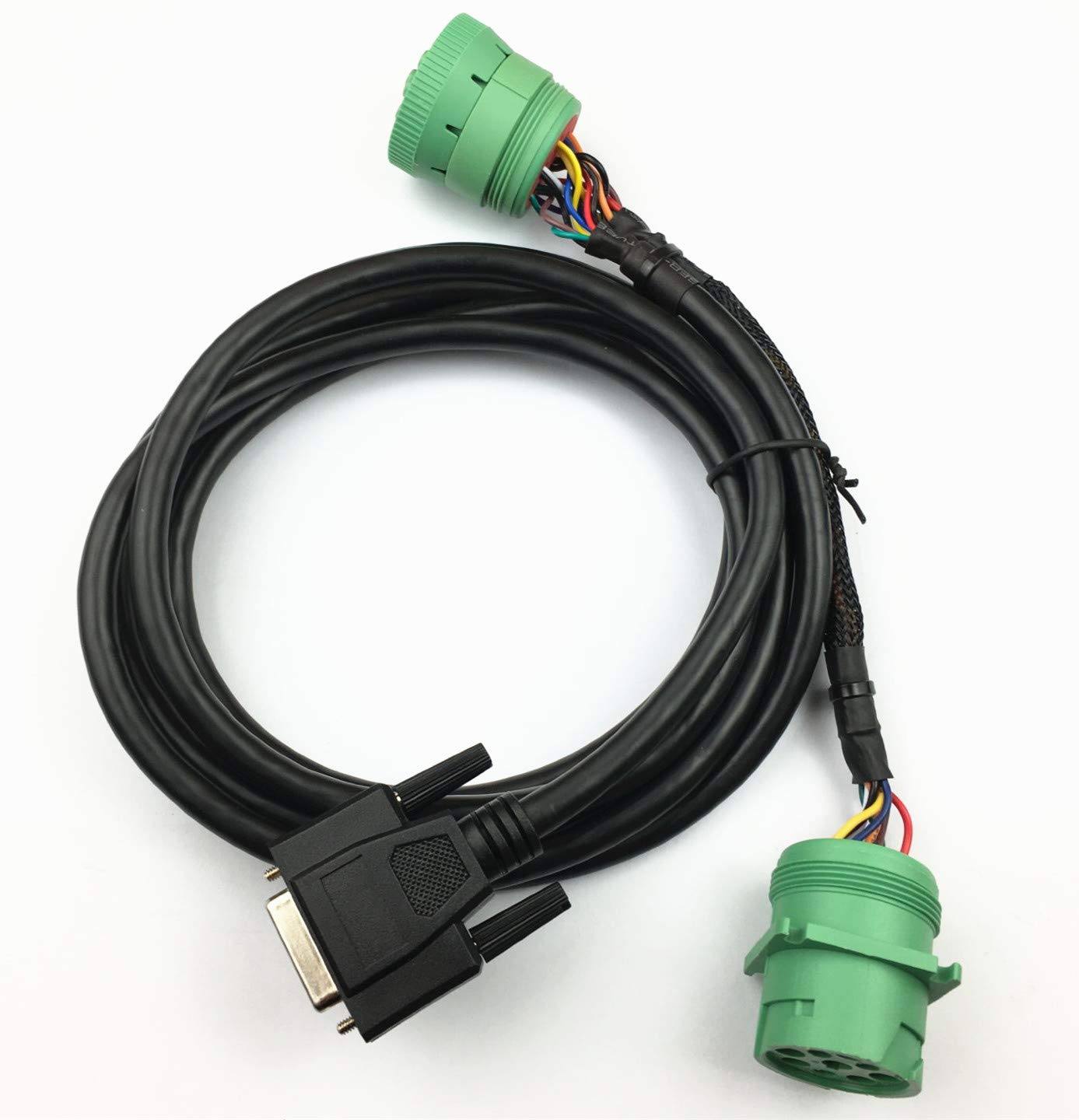 ARTECKIN j1939 Male to J1939 Female to DB15 Female Splitter Cable for Truck ELD Device