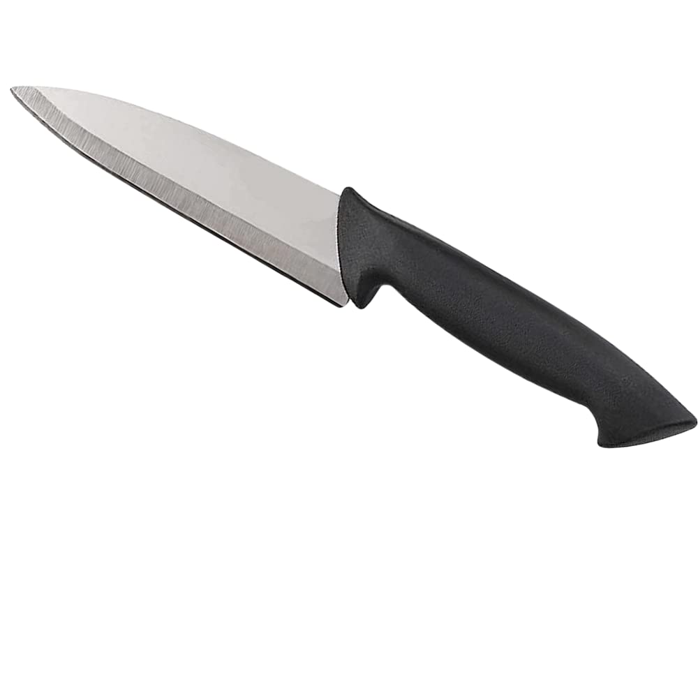 Kreyam's 24 Cm Paring Knife | High-Carbon Stainless Steel Kitchen | Ultra Sharp Cooking Knife with Ergonomic Non-Slip Handle | Scratch Resistant | Meat and Vegetable Cutter Clever | Sharp Blade-Silver