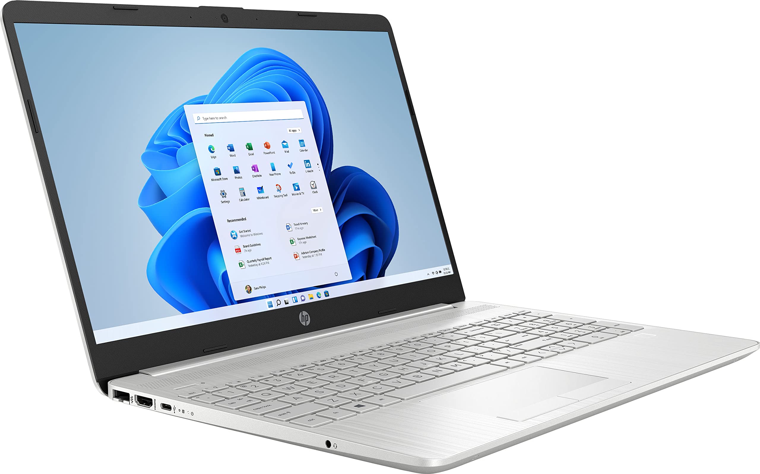 2022 HP 15.6" FHD IPS Laptop - 11th Gen Intel i3-1115G4 - 8GB DDR4 - 256GB M.2 NVMe SSD - Intel UHD Graphics - HDMI WiFi Bluetooth Webcam - RJ45 - FP Reader - Windows 10 Pro w/ 32GB USB Drive