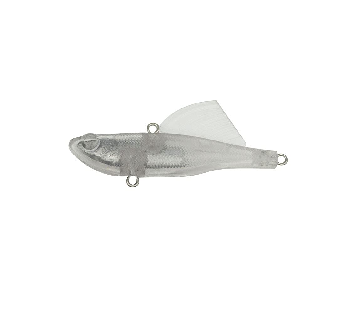 10PCS Unpainted Lure Blanks 13.88g 6.8cm with 4mm Free Fishing Eye VIB Crankbait Baits Simulation Blank Body Clear Hard Baits Trout Salmon Minnow Lure Popper Lures Topwater Freshwater 4mm 8242
