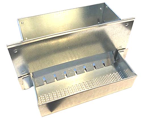 All Things Bunnies No Cut Wire Galvanized Perforated Feeder (8")