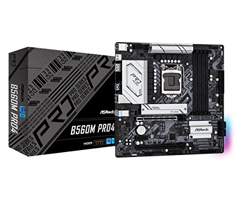 ASROCK B560M PRO4 INTEL SOCKET1200 for INTEL 10TH/11TH GEN CORE