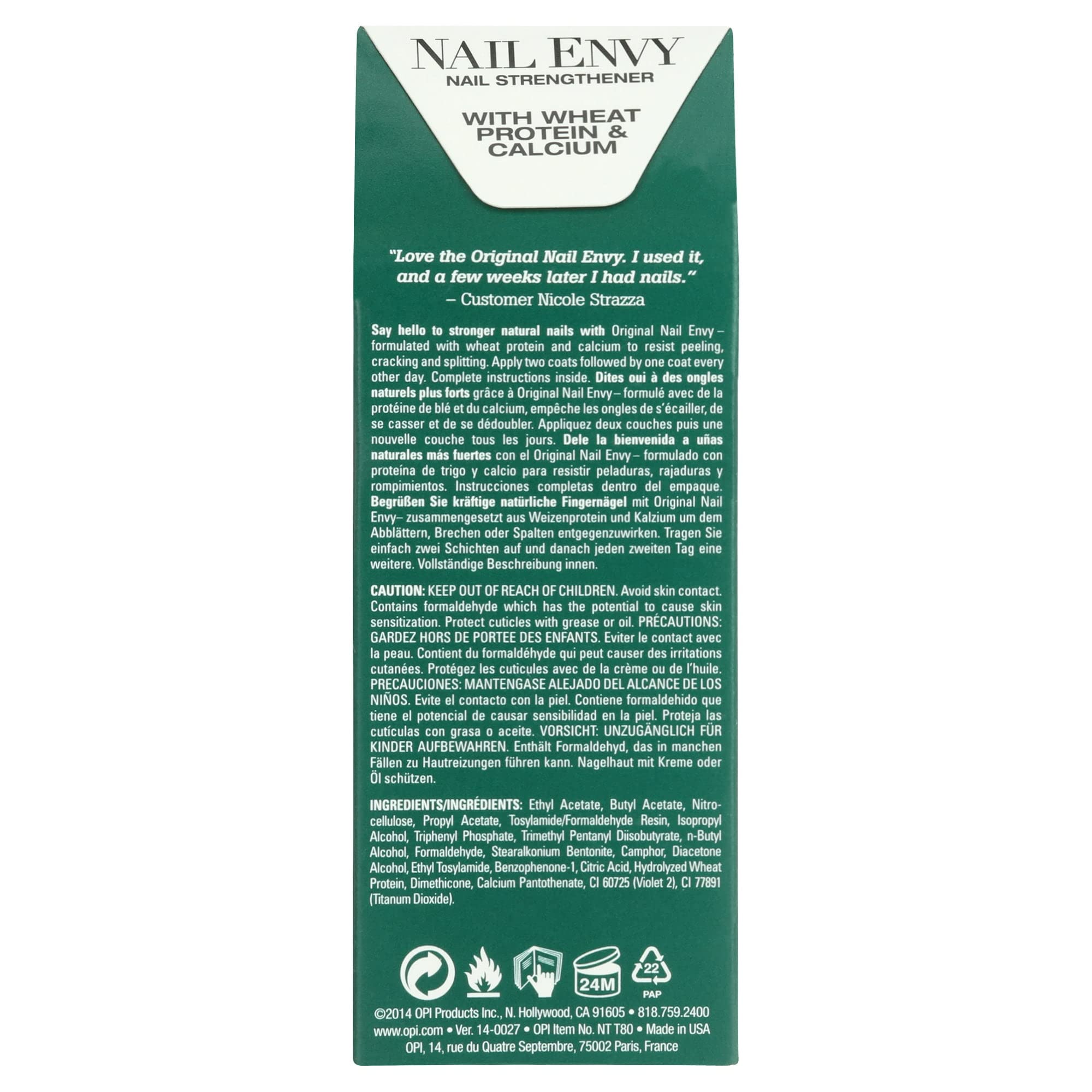 10 Pcs abseits Nail Envy Strengthener Original 0.5 oz