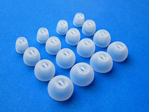 16pcs- 4XS/4S/4M/4L (CL-NSEN) Comfort Noise Isolation Replacement Eartips Earbuds Adapters Compatible with Sennheiser HD 1, Momentum (M2 IE) I and G, Sennheiser CX 3.00, CX 5.00, CX 7.00BT Earphones