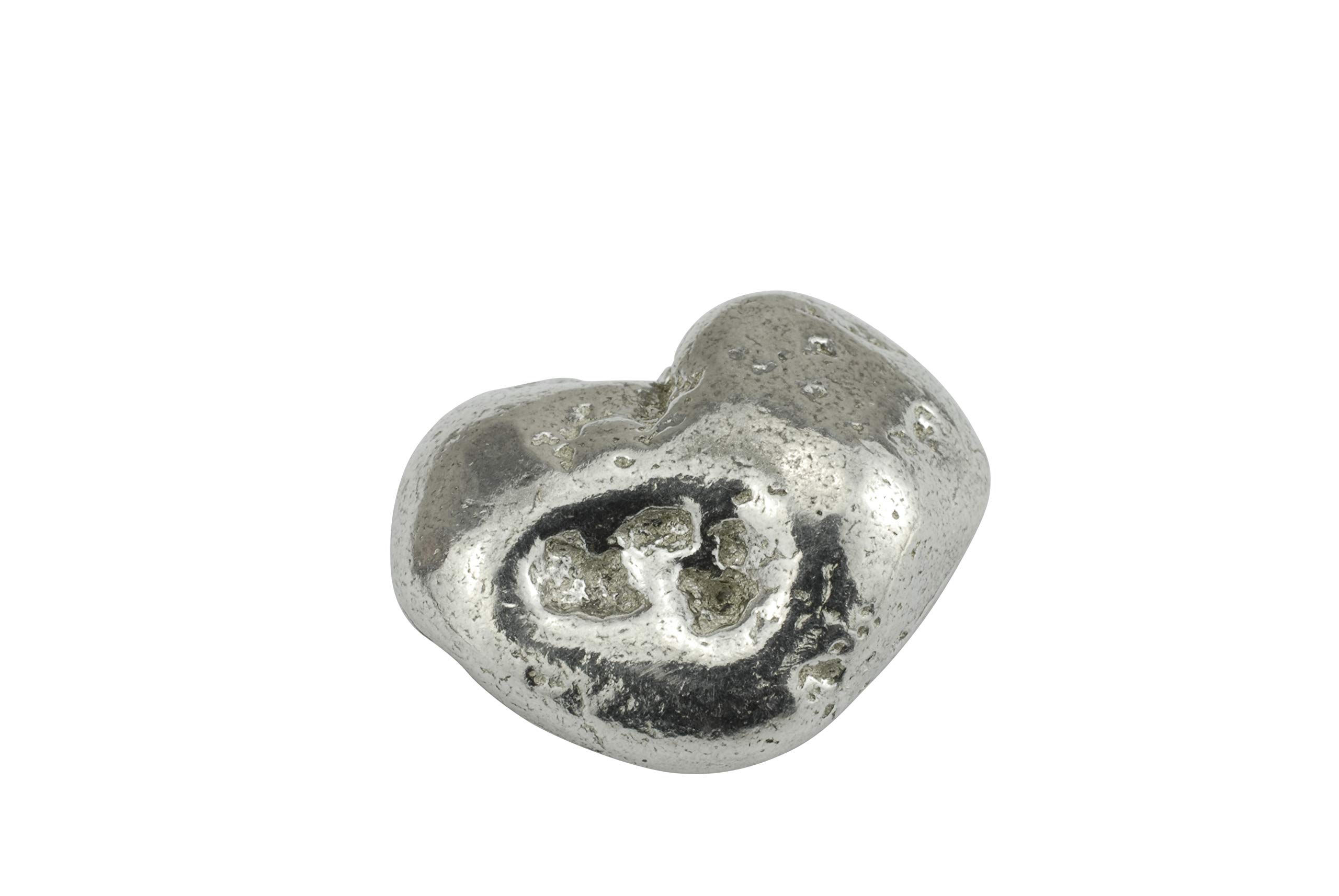 10th Your My One in A Million Gift - 10th Anniversary Metal Heart Pebble Gift -Keep My Heart Close