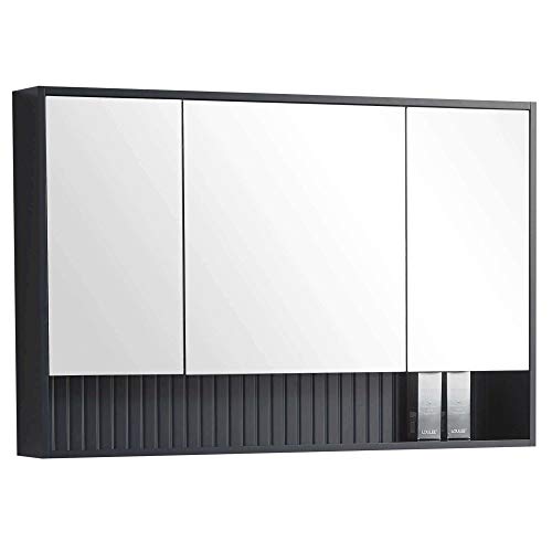 Fine Fixtures Venezian 45" Medicine Cabinet Black