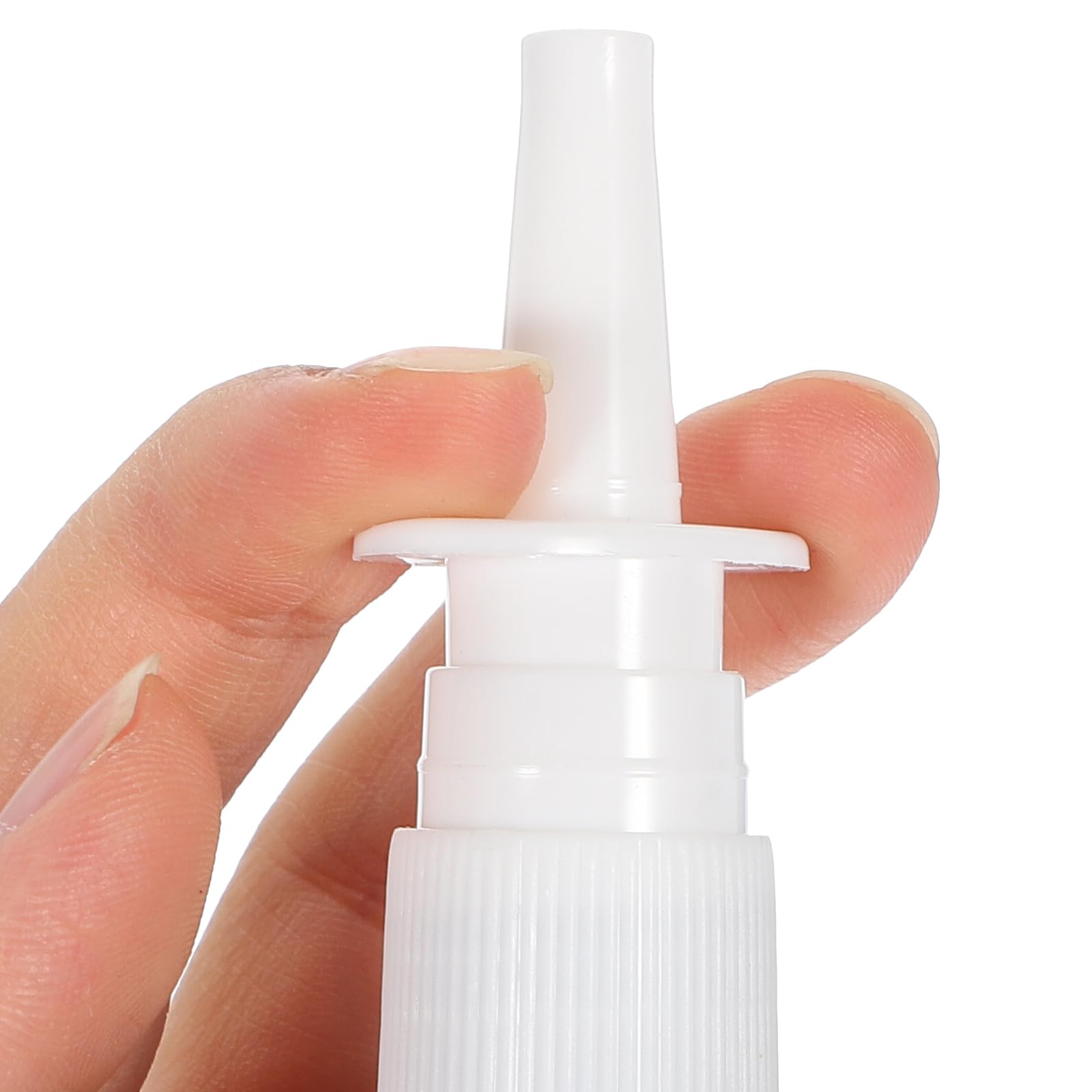 ARTIBETTER Empty Nasal Spray Bottle Amber Plastic Fine Mist Sprayers Refillable Container for Essential Oils Aromatherapy Perfume 15ml 10pcs