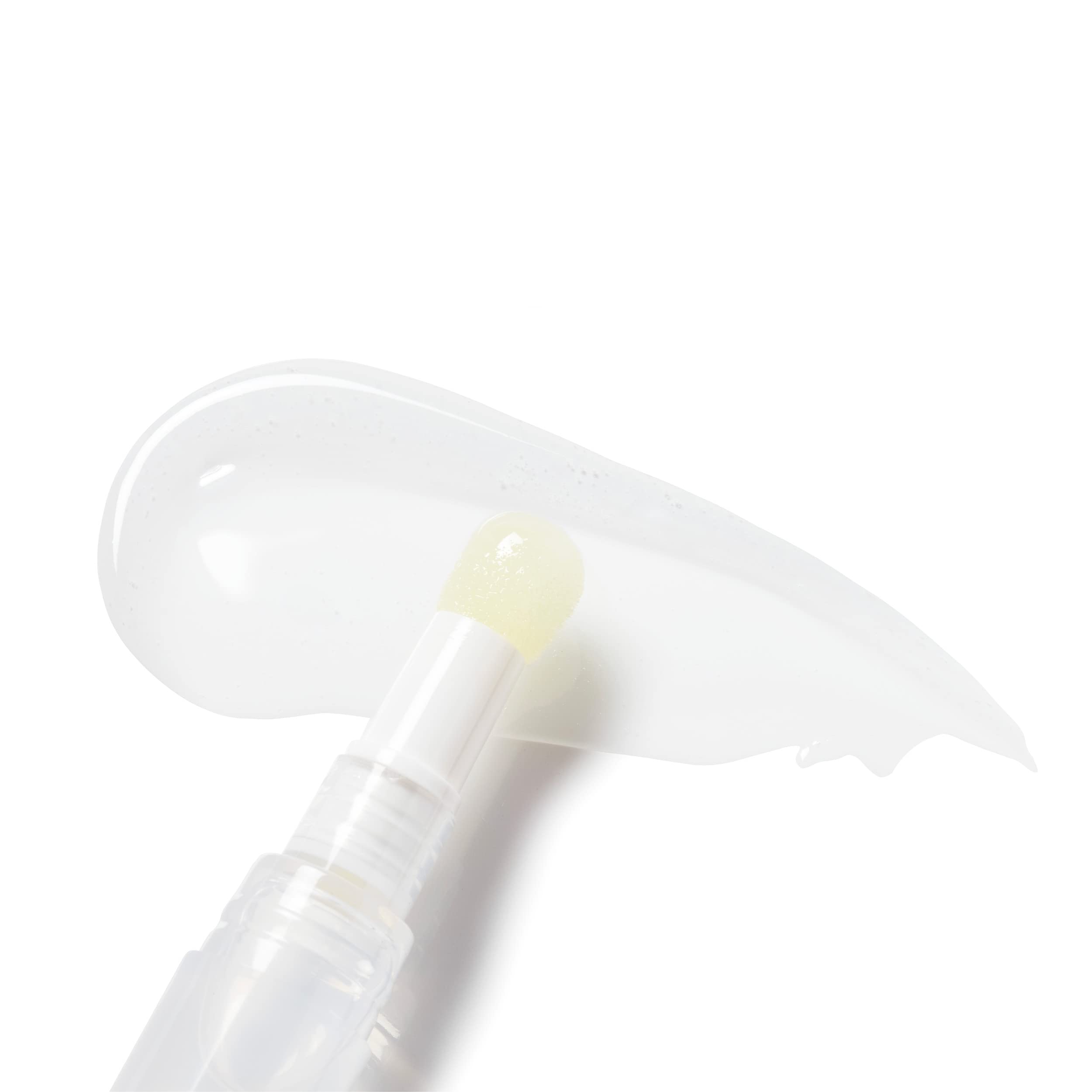 3INA Makeup Eye Gloss 100 Liquid Eyeshadow Pen - Blendable, Transparent, Luminous Eye Shadow - Wet Look Effect - Vegan, Paraben, and Cruelty Free