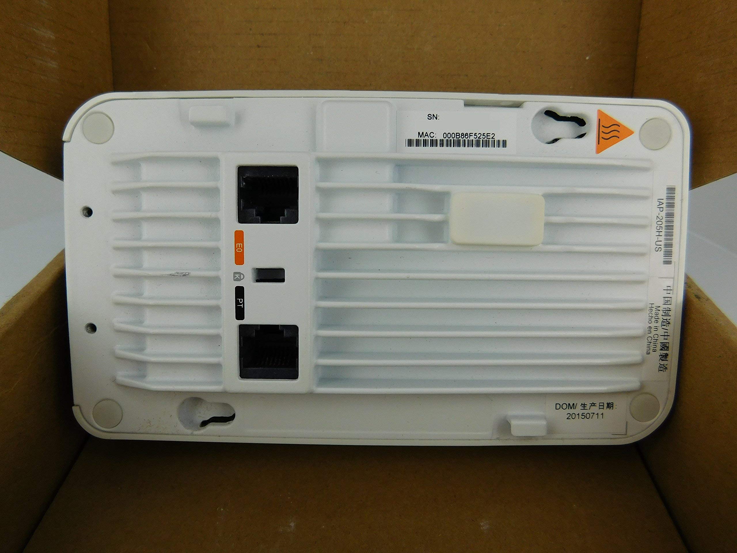Aruba IAP-205H-US HPE JW217A Instant AP - Wireless Access Point (Renewed)