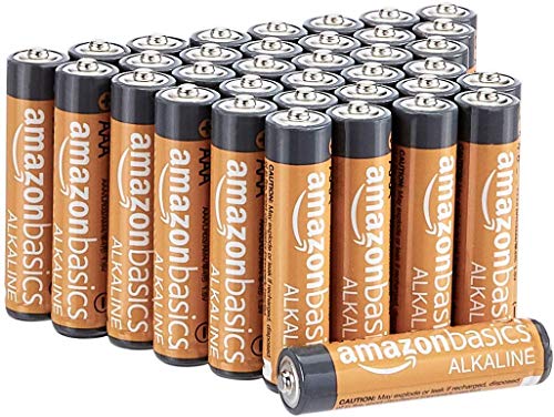 Amazon Basics Alkaline Battery Combo Pack | AA 48-Pack, AAA 36-Pack, 9 Volt 8-Pack (May Ship Separately)